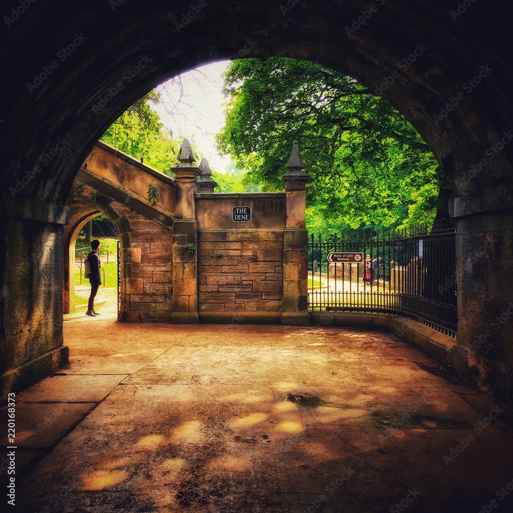 old bridge portrait with nature and awesome architecture / puente con ...