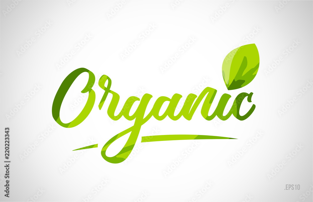 Organic Typography Logo