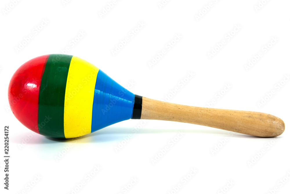 maracas on white background.Maracas isolated.Colorful maraca isolated ...