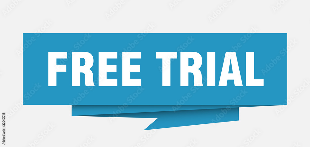 free trial Stock Vector | Adobe Stock