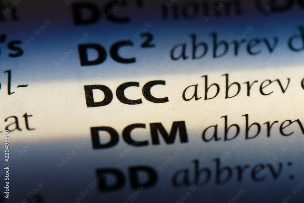 dcc Stock Photo | Adobe Stock
