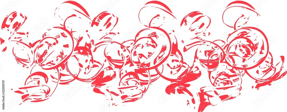 abstract transparent background with a pattern of brush strokes for ...