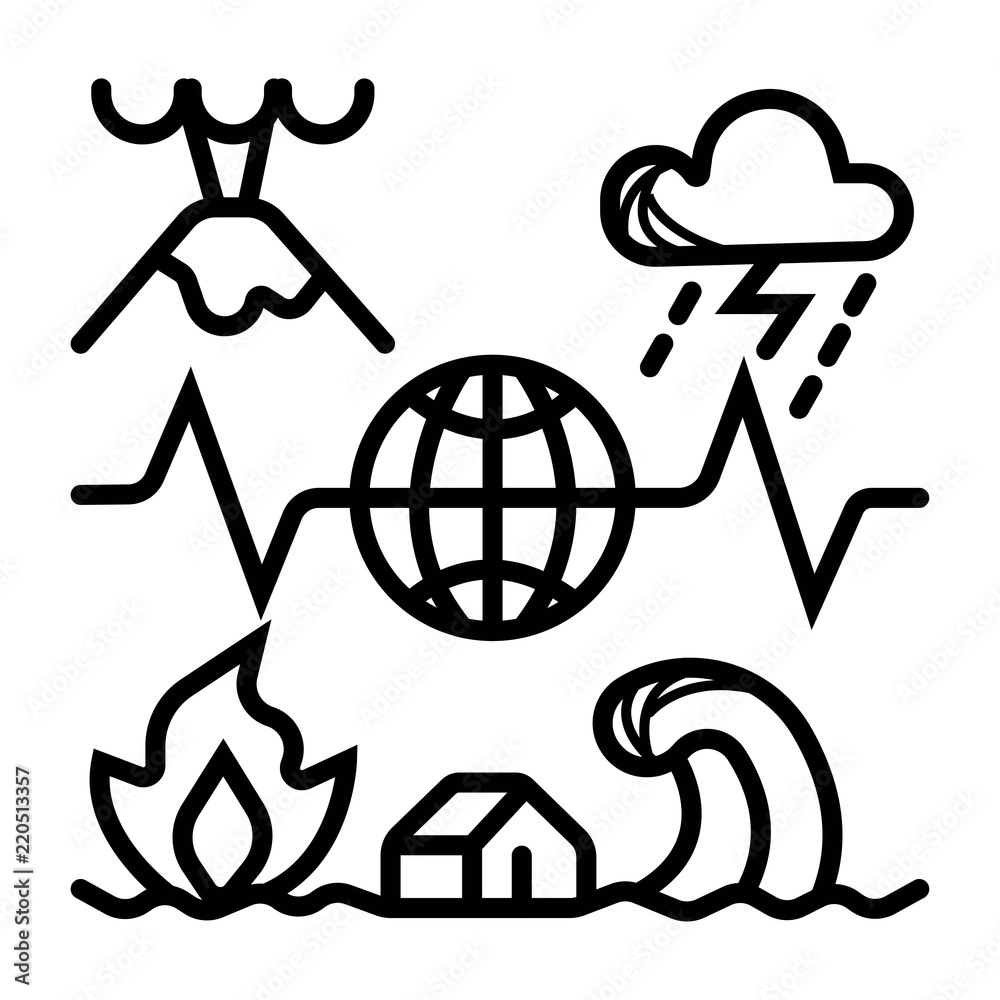 Natural Disaster Icons