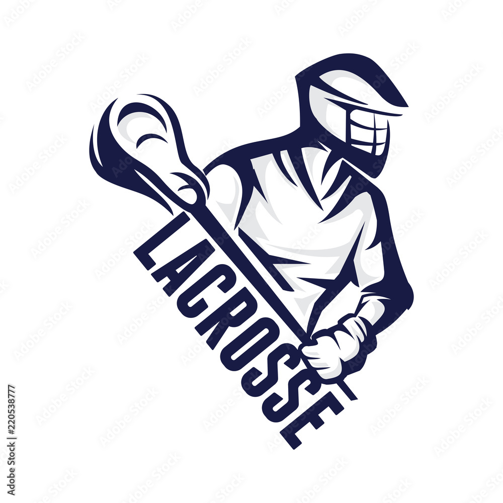 Lacrosse Logo Vector Stock Vector | Adobe Stock
