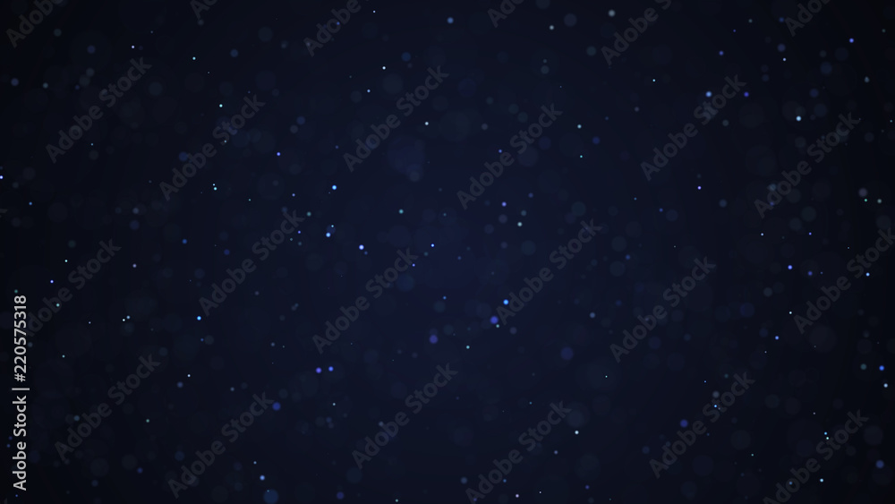 Dust particles. Abstract particle background. Dots background. 4k ...