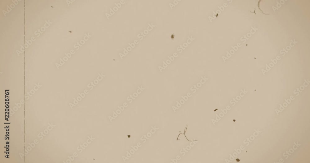 yellow vintage old grunge film strip frame background, old movie damage ...