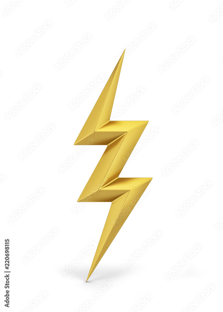 Lightning bolt symbol Stock Illustration | Adobe Stock