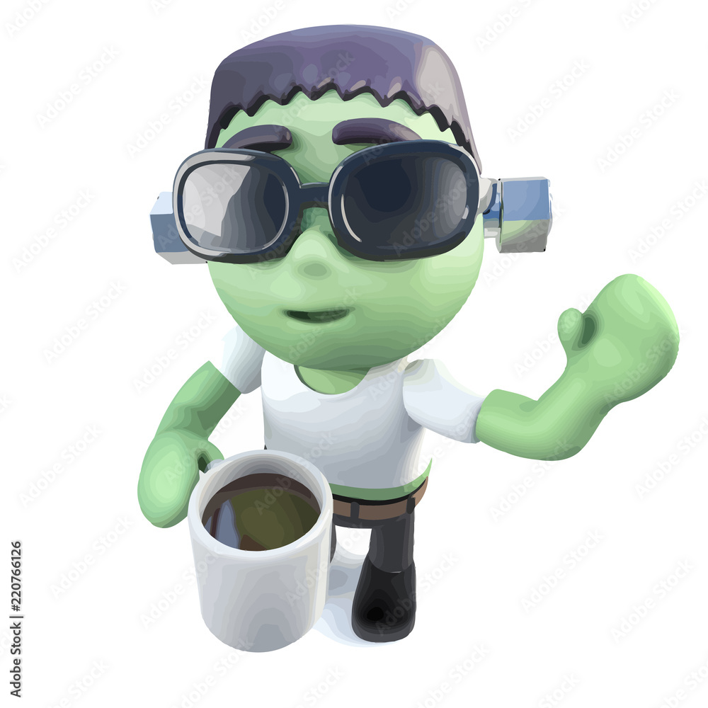 Funny Drinking Coffee