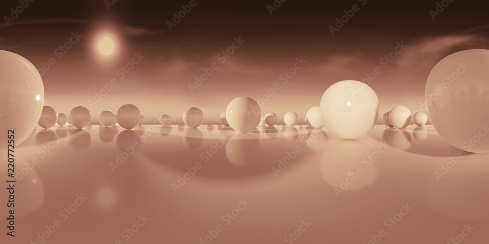 abstract HDRI environment map, spherical panorama background, light ...