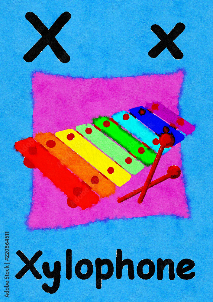 X Is For Xylophone Craft