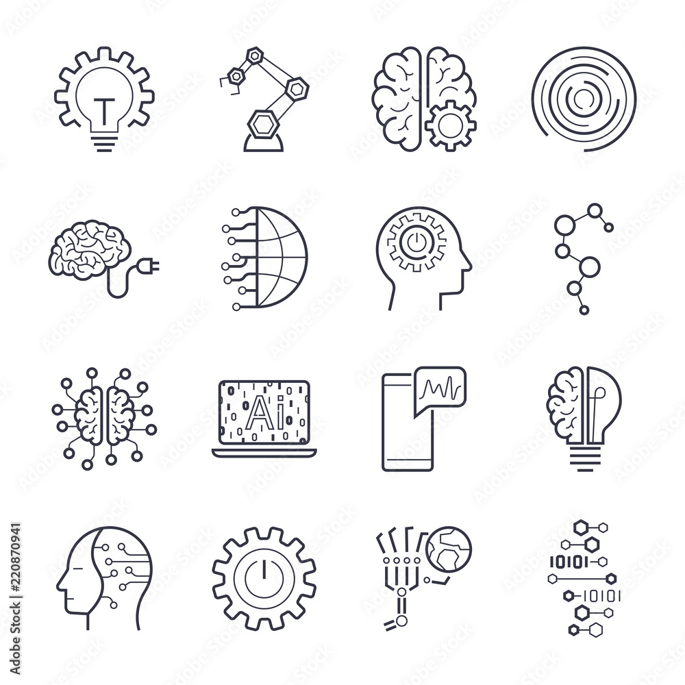 Vetor de Industry 4.0, Internet of things (IoT) and Artificial ...