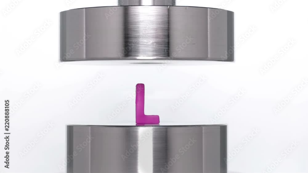 the appearance of the letter L when lifting a rod from a hydraulic ...