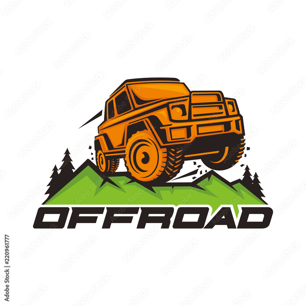 Off road Logo Vector Stock Vector | Adobe Stock