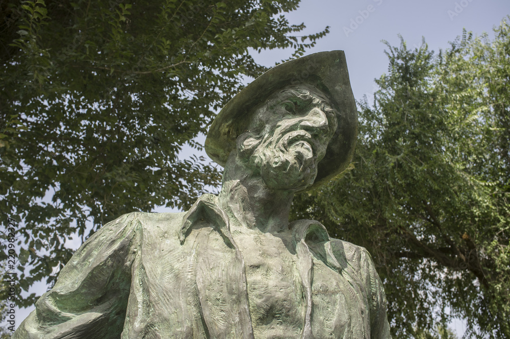 Francisco Pizarro Spanish Conqueror of Inca Empire, sculpture Stock ...