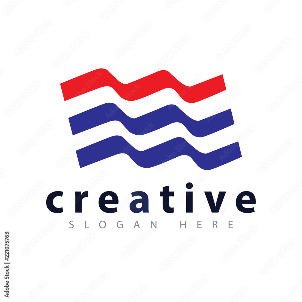 Campaign flag logo icon vector template Stock Vector | Adobe Stock
