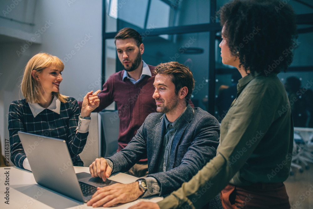 Fine-tuning their designs Stock Photo | Adobe Stock