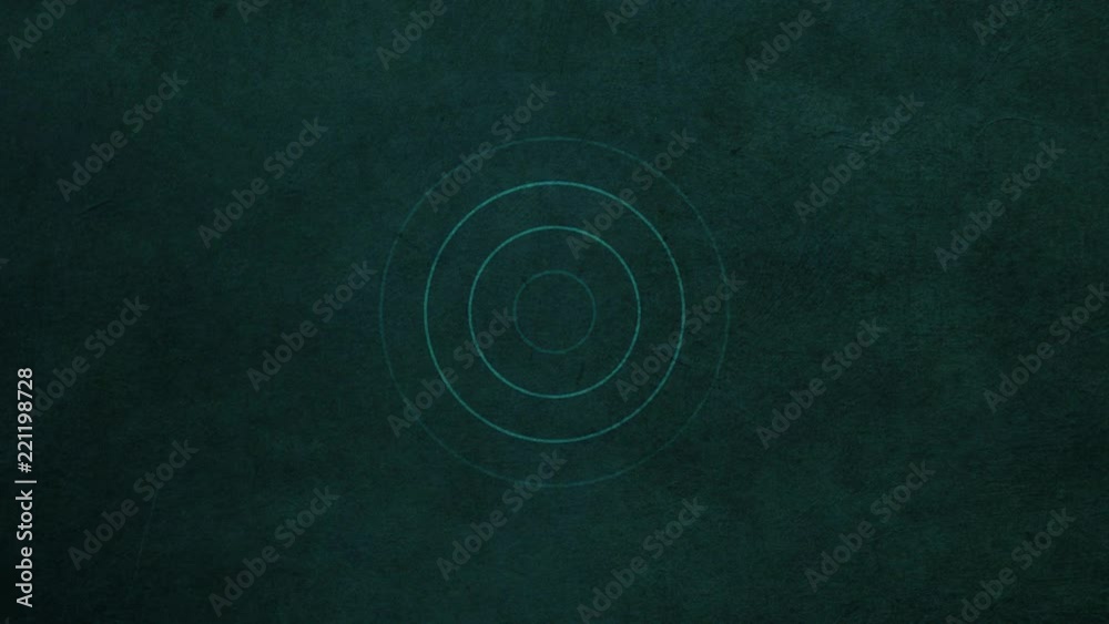 Radar screen background animation with scanning movement. Backdrop of ...