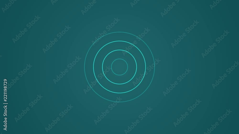 Radar screen background animation with scanning movement. Backdrop of ...