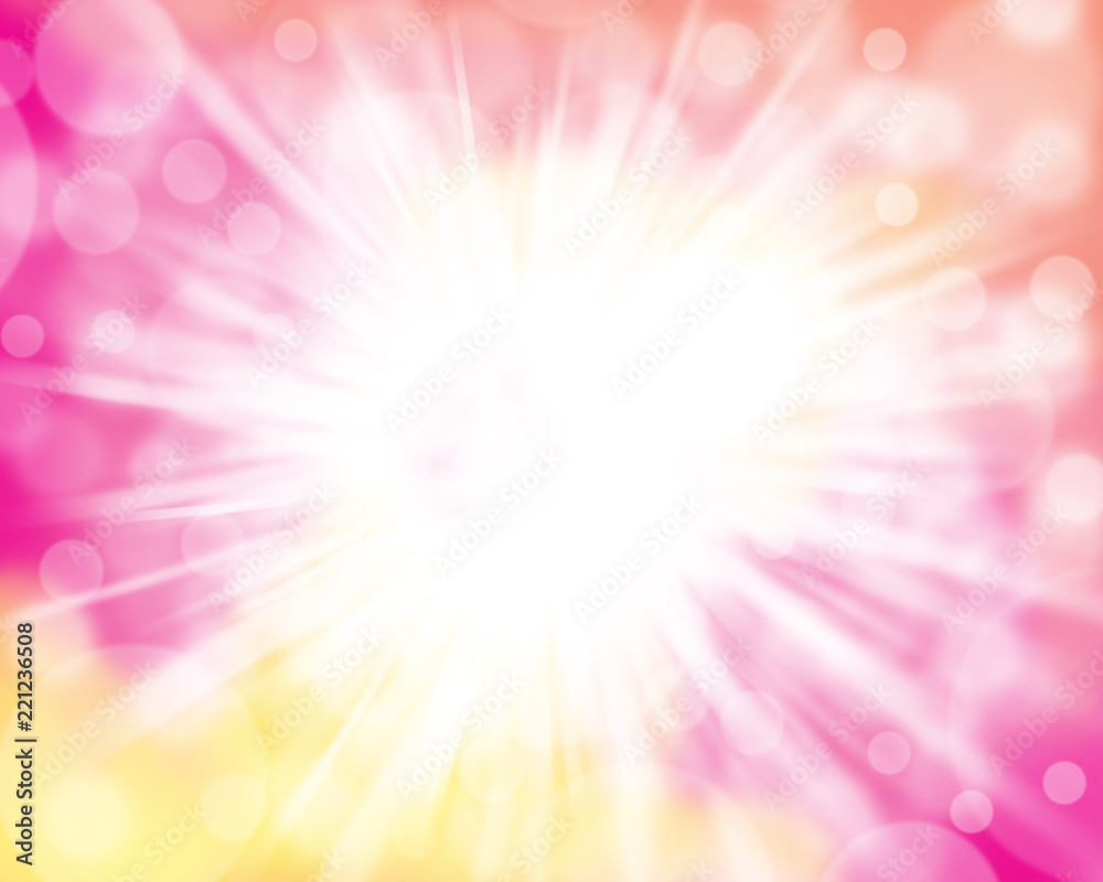 Light Yellow Pink Wallpaper