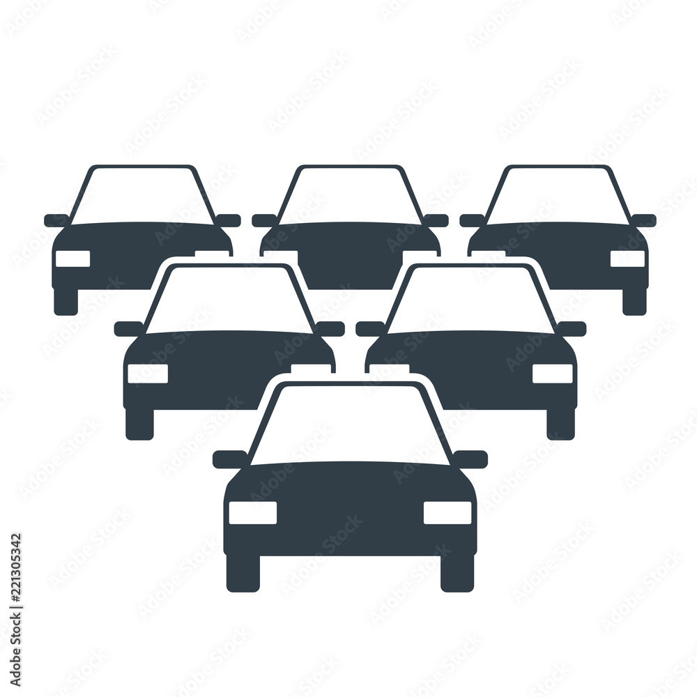 Car Fleet icon Stock Vector | Adobe Stock