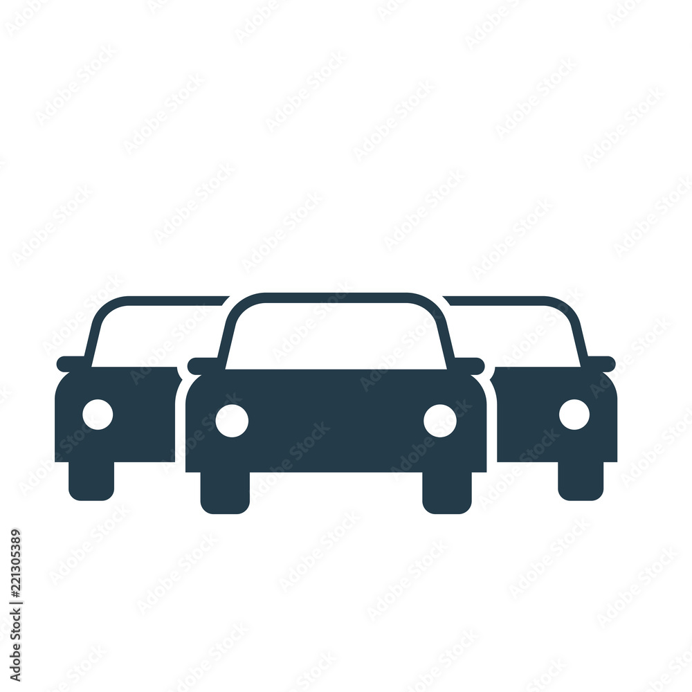 Car Fleet icon Stock Vector | Adobe Stock