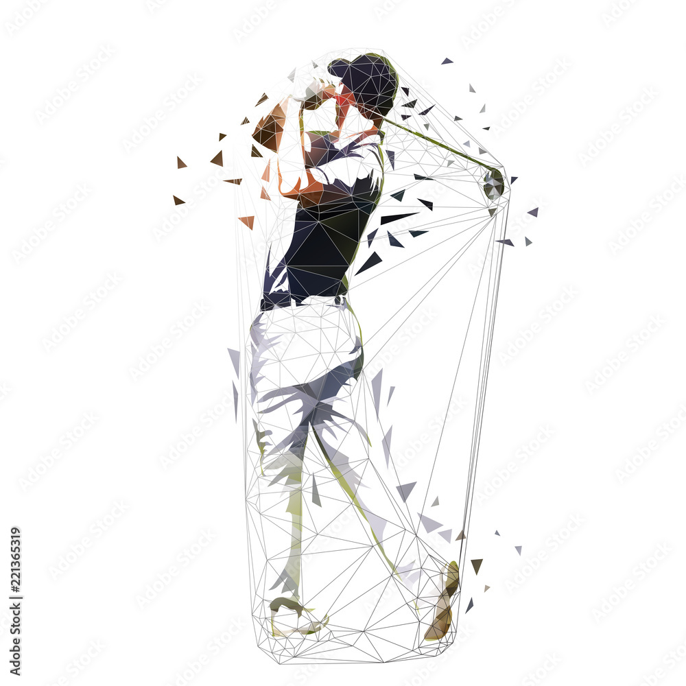 Golf Swing Vector