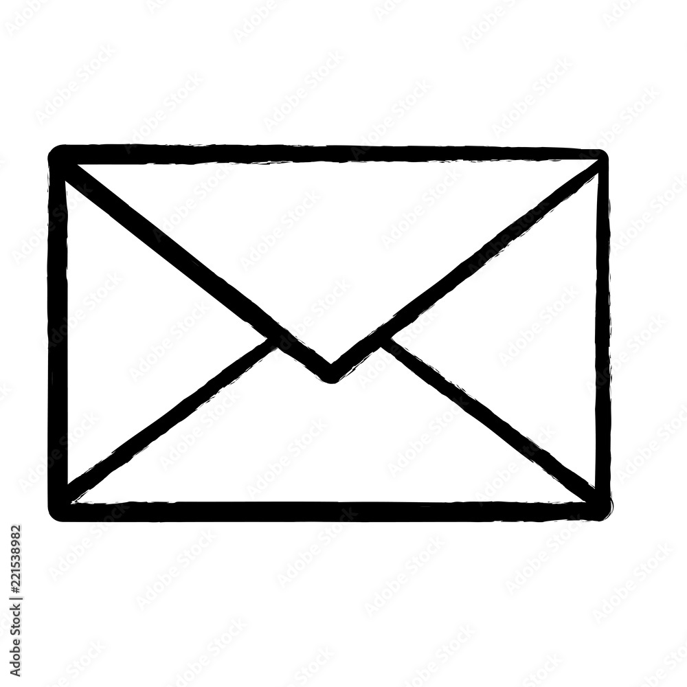 envelope icon image Stock Vector | Adobe Stock