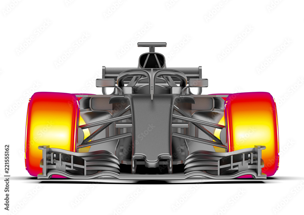F1 car analysis /3D render of an F1 car Stock Illustration | Adobe Stock
