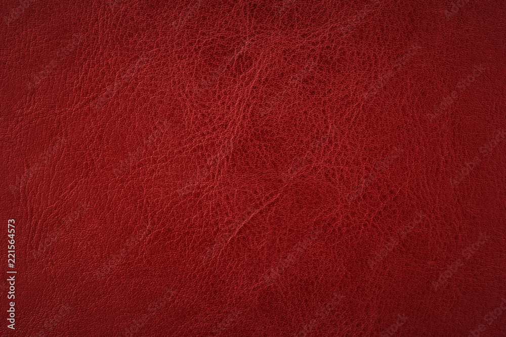 Red elegance leather texture for background with visible details Stock ...