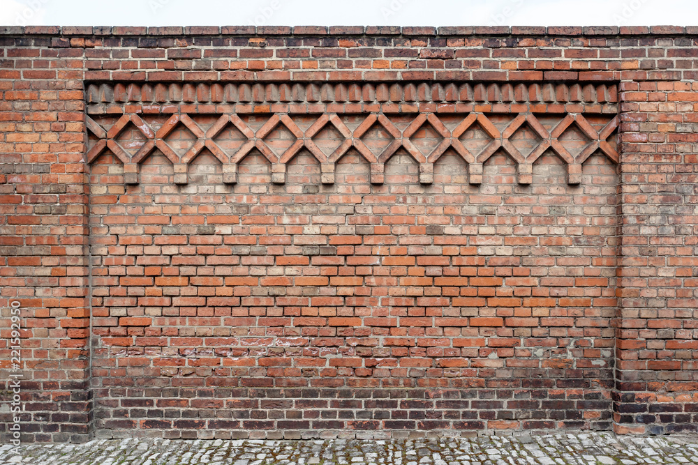 Ziegelmauer Stock Photo | Adobe Stock