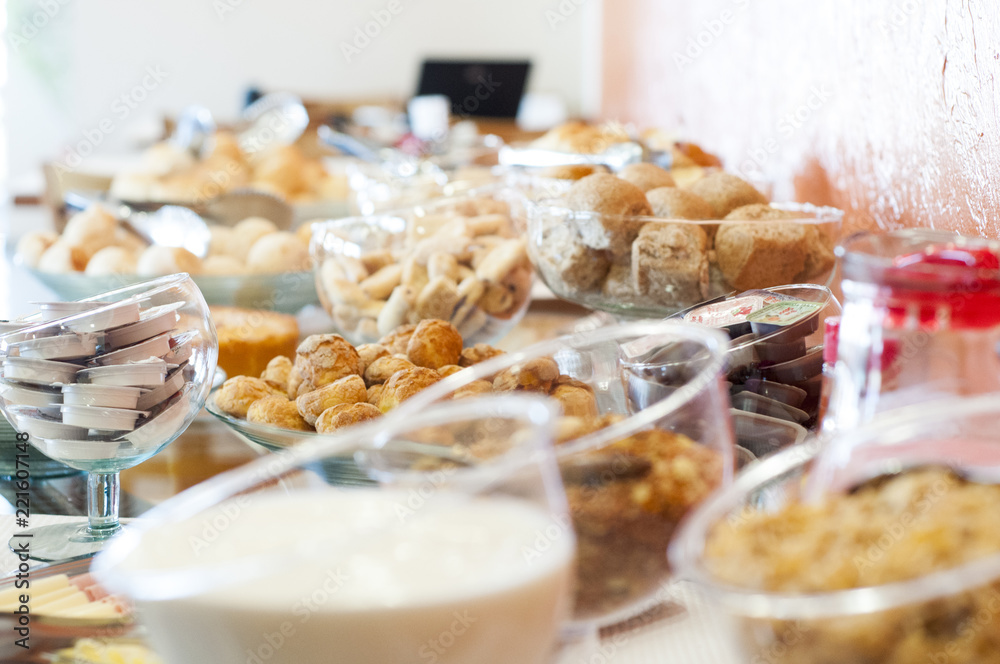 full colonial breakfast Stock Photo | Adobe Stock