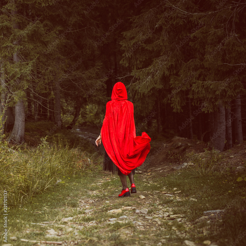 Red Hooded Girl