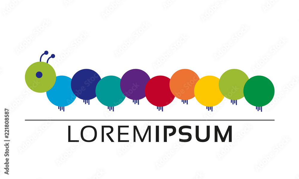 Caterpillar Logo Stock Vector | Adobe Stock