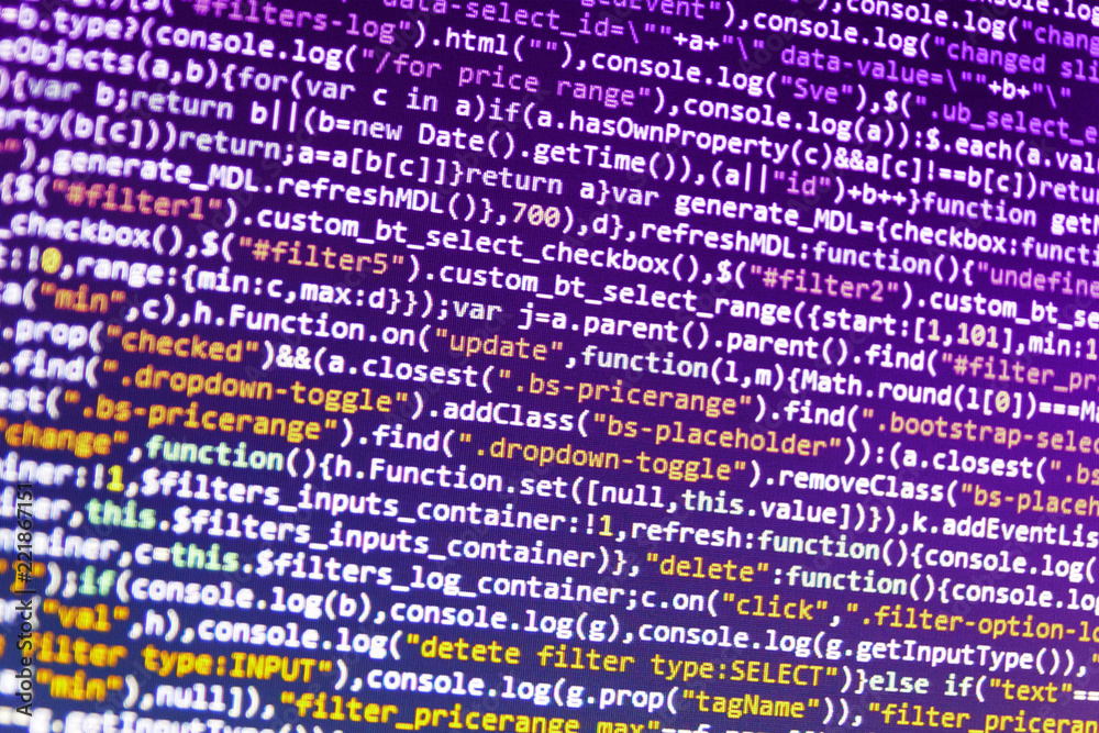 SEO optimization. Database bits access stream visualisation. HTML ...