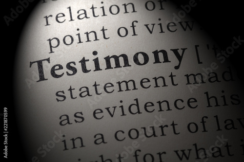 Testimony as Posters and Art Prints - Buy Online at Europosters