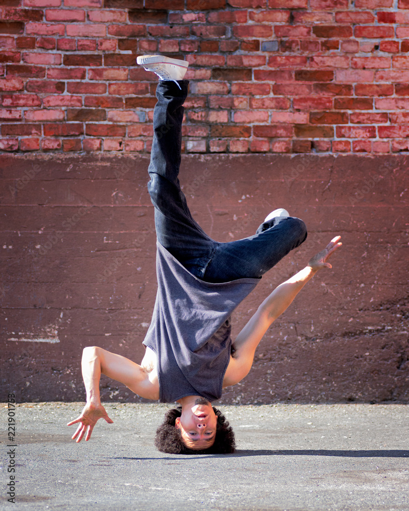 Bboy Headstand