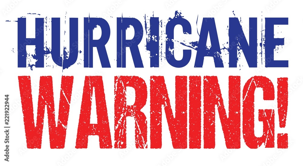 Hurricane lane storm cyclone design concept. Breaking news paper logo ...