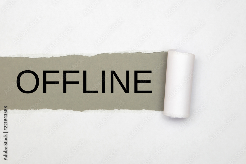 OFFLINE Stock-Foto | Adobe Stock