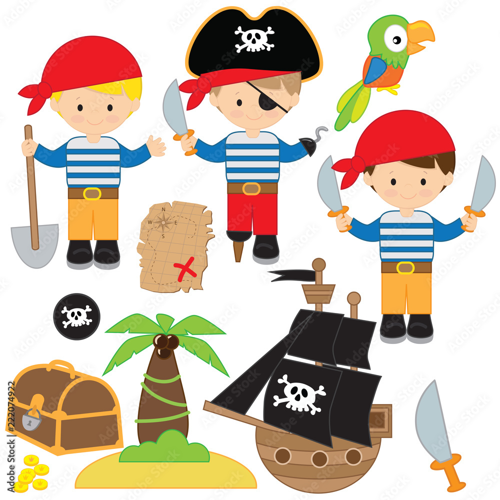 Pirate Boy Clip Art