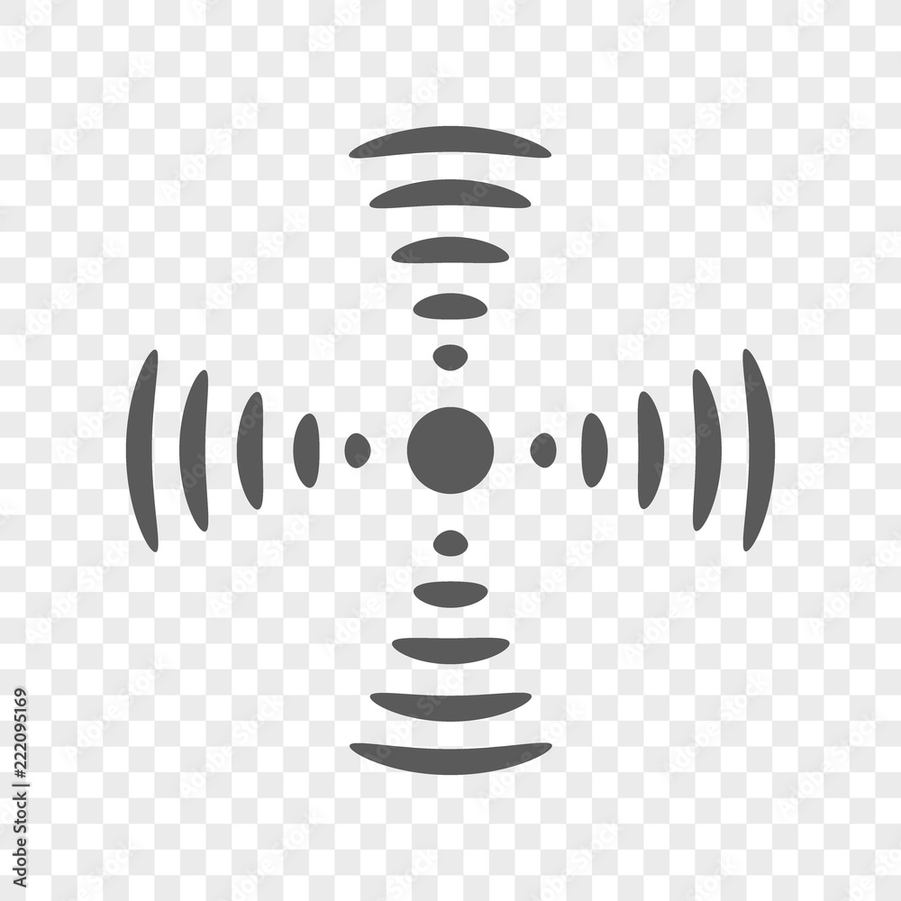 Vector radio, wireless and wifi icon. Symbol and sign illustration on ...