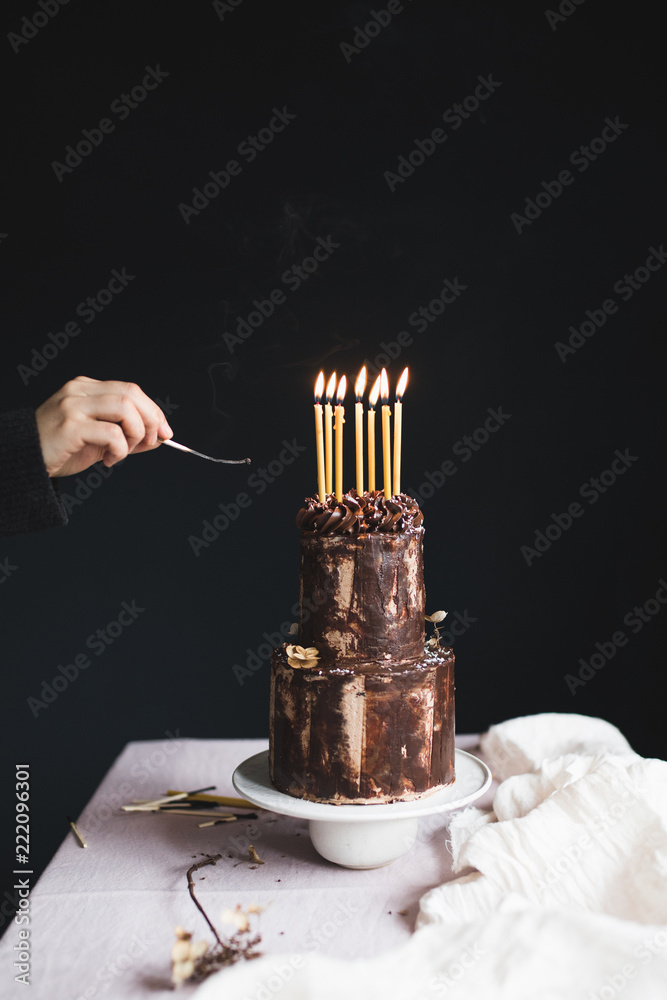 Layer Cakes Stock Photo | Adobe Stock