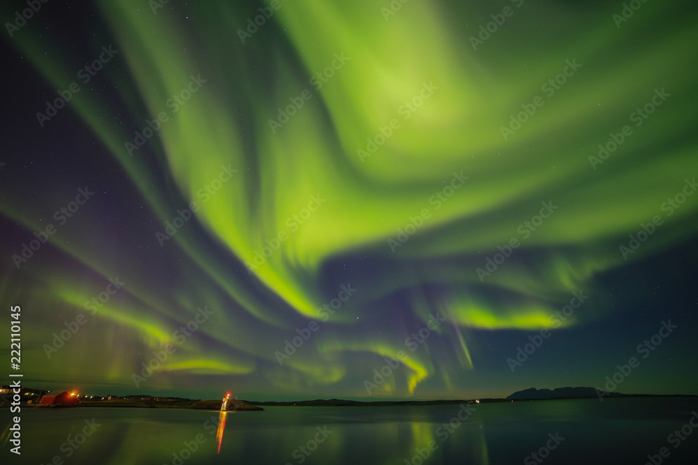Aurora polaris is a physical phenomenon that occurs when the solar wind ...