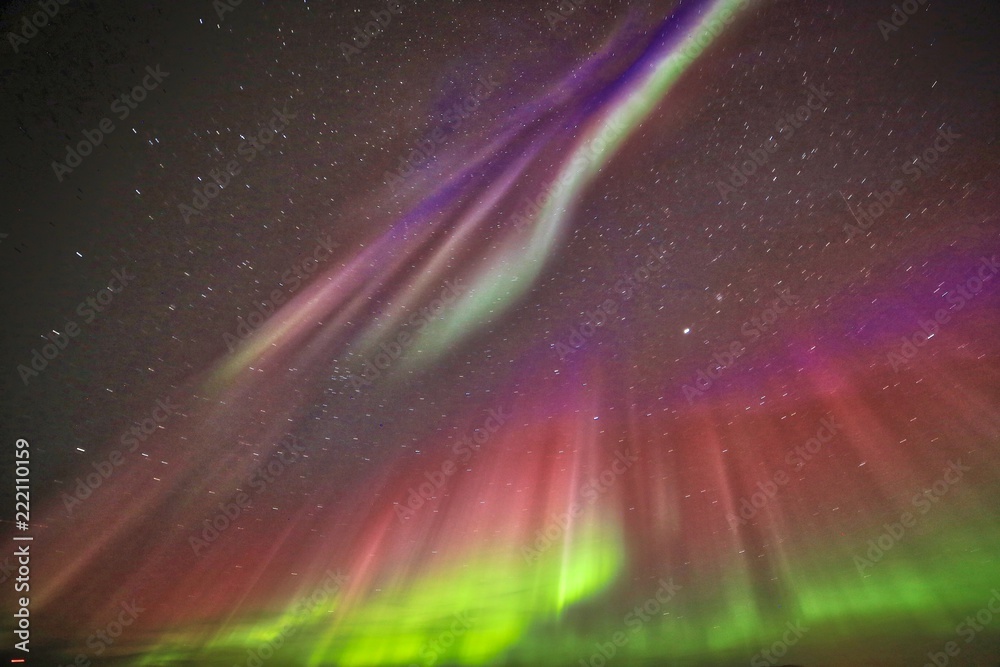 Aurora polaris is a physical phenomenon that occurs when the solar wind ...