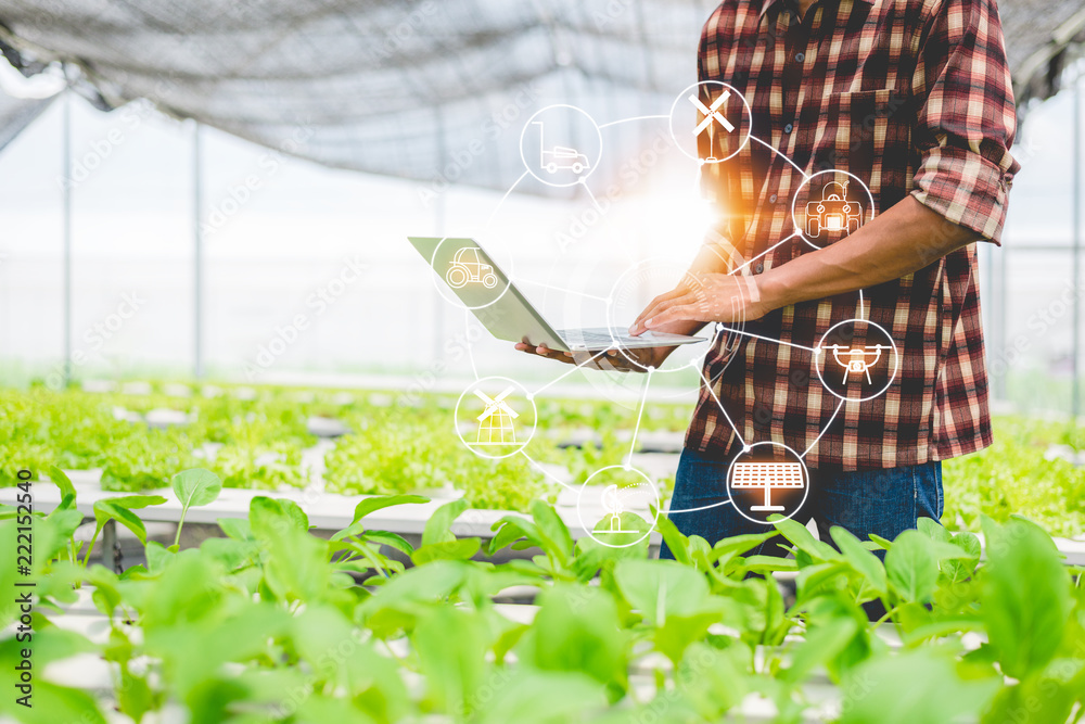 Concept of modern smart farming. Stock Photo | Adobe Stock