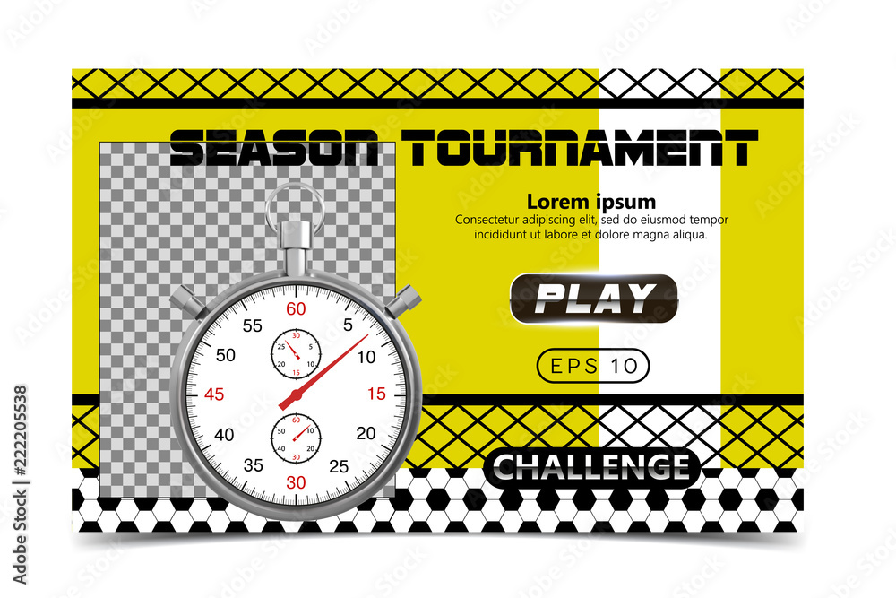 Championship Flyer Design. Soccer Sport ticket Club, Academy Flyer ...