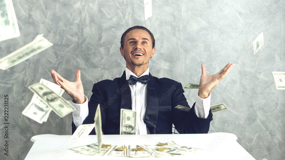 Rich Man With Money