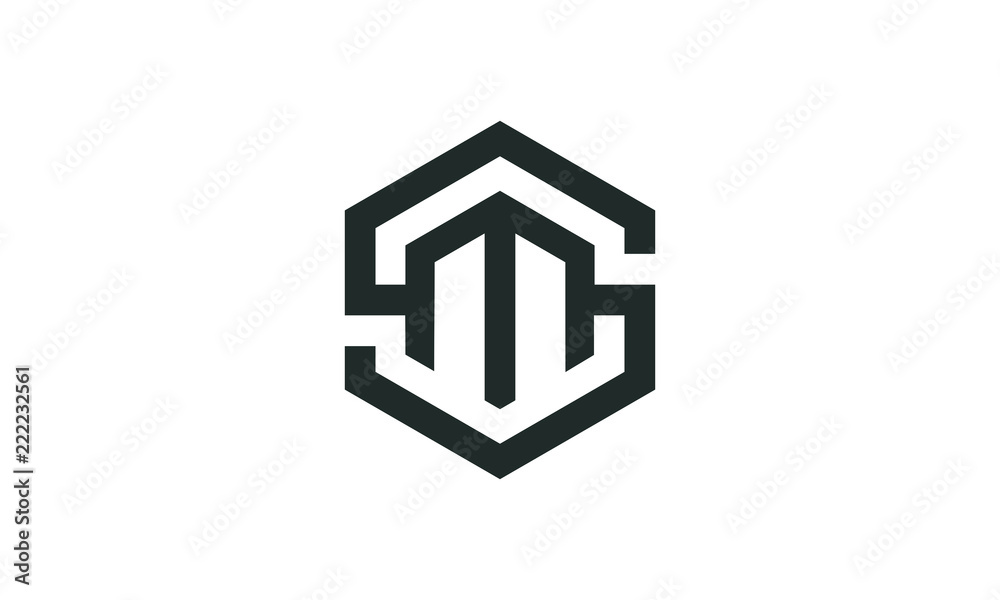 SM icon logo Stock Vector | Adobe Stock