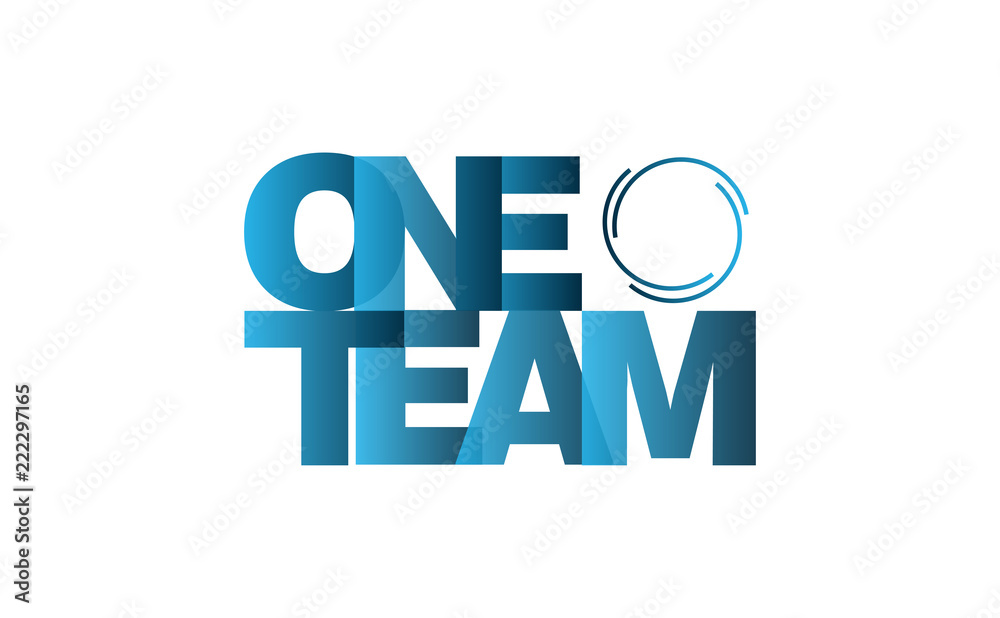 One Team Stock Vector | Adobe Stock