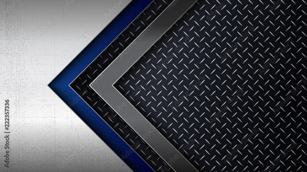 Stainless steel metal panel with diamond plate pattern Stock Vector ...