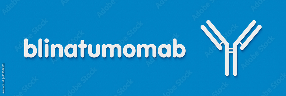 Blinatumomab bi-specific T-cell engager (BiTE) drug. Targets CD19 and ...